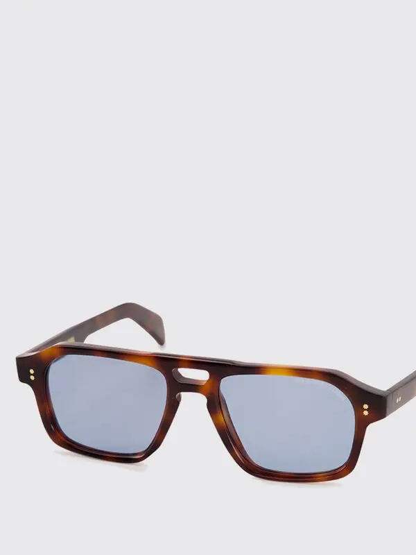 CUTLER & GROSS Tortoiseshell Acetate Aviator Sunglasses With Double Bridge