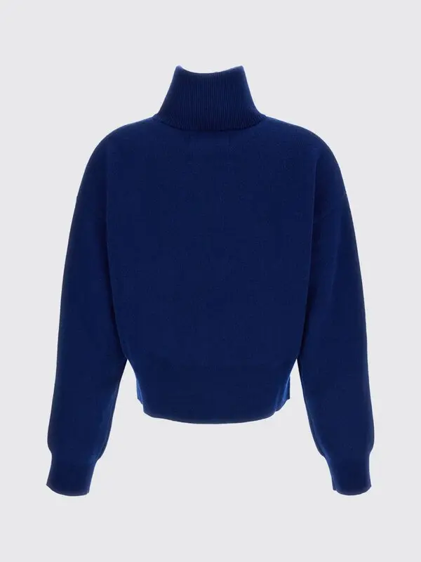 Extreme Cashmere Turtleneck Cardigan In Pure Cashmere With Zip Closure