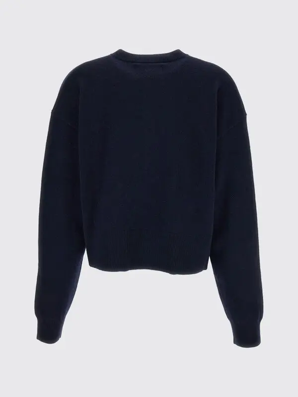 Extreme Cashmere Crew Neck Cardigan In Cashmere Blend With Buttons