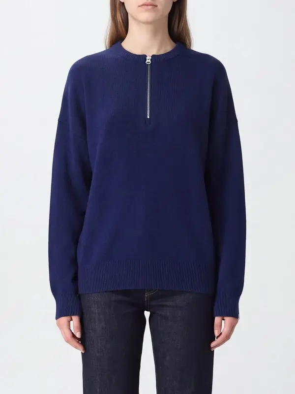 Extreme Cashmere Relaxed Fit Half-zip Sweater In Cashmere Blend