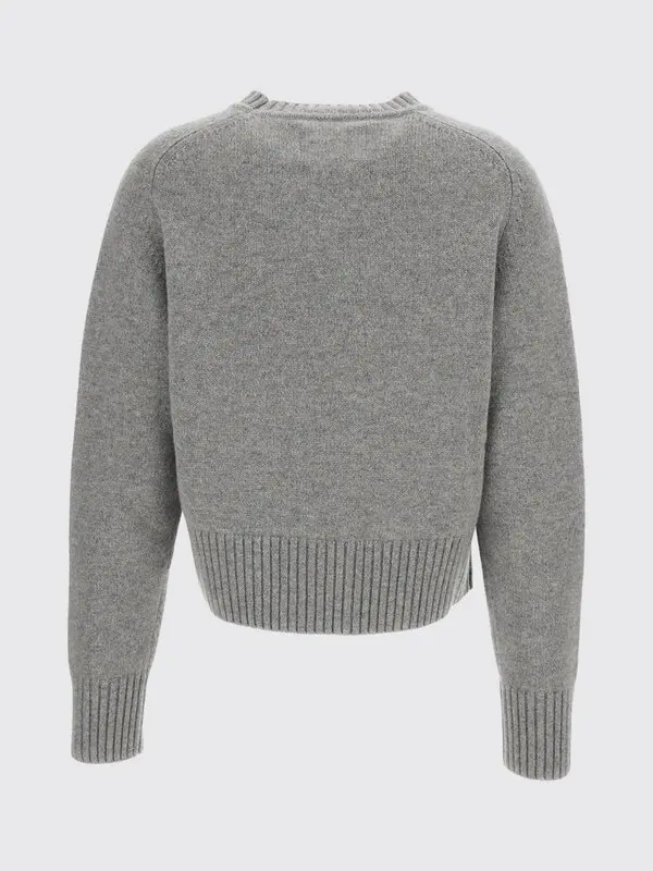 Extreme Cashmere Long-sleeved Crew Neck Sweater In Pure Cashmere