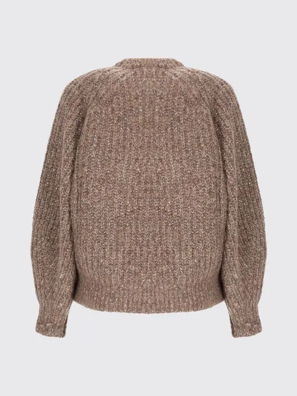 Brunello Cucinelli Pure Cashmere Crew-neck Sweater With Dropped Shoulders