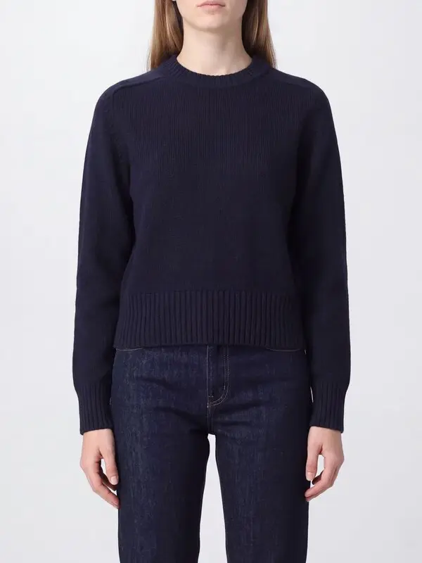 Extreme Cashmere Long-sleeved Crew Neck Sweater In Pure Cashmere