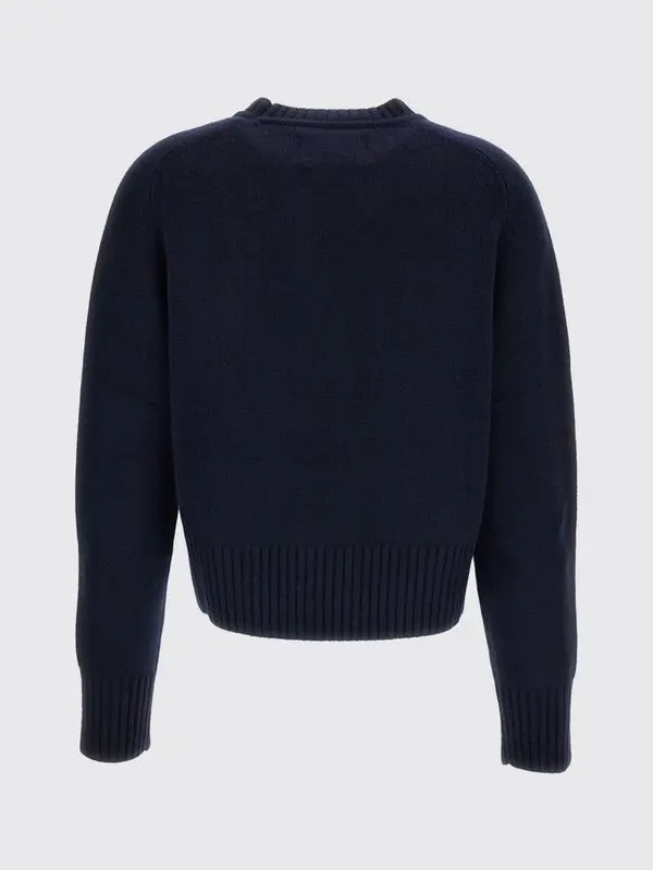 Extreme Cashmere Long-sleeved Crew Neck Sweater In Pure Cashmere