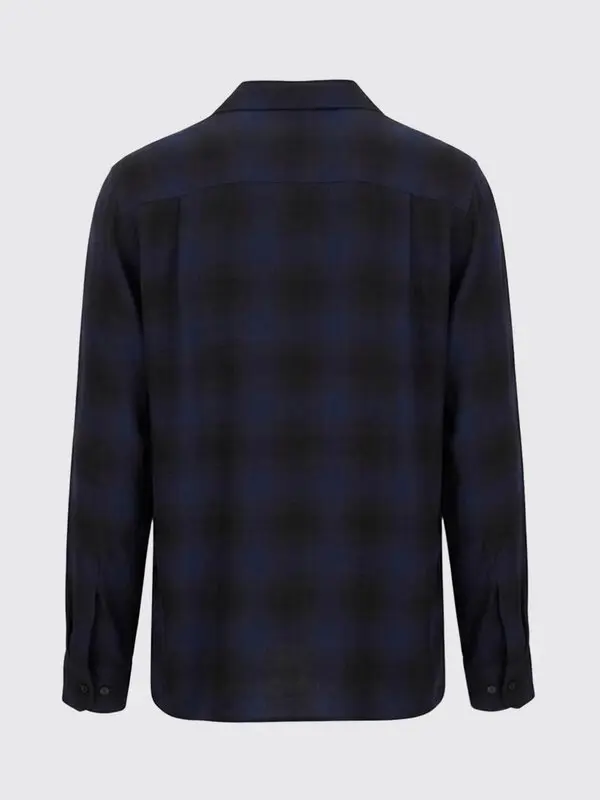 Dries Van Noten Check Viscose Shirt With Cuban Collar