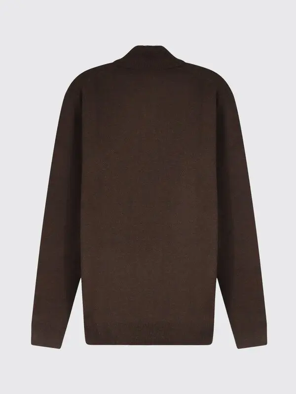 Polo Ralph Lauren Half-zip Wool Turtleneck Sweater With Pony Logo - Brown