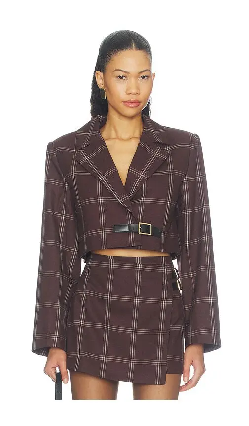 LOVERS AND FRIENDS Brent Cropped Blazer In . Also