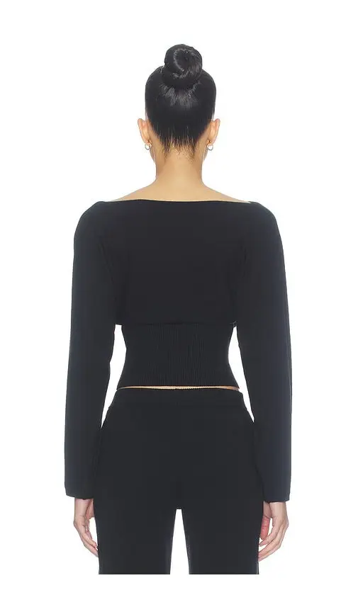LOVERS AND FRIENDS Liza Off Shoulder Sweater In . Also - Black