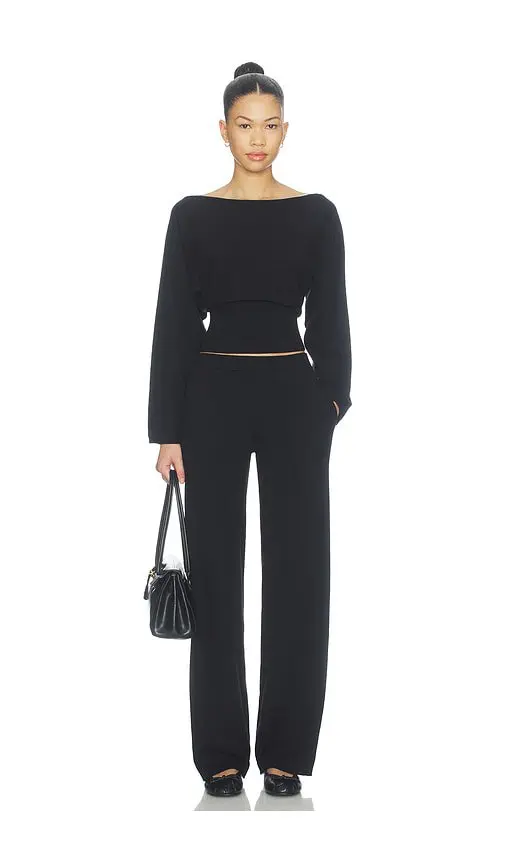 LOVERS AND FRIENDS Liza Off Shoulder Sweater In . Also - Black