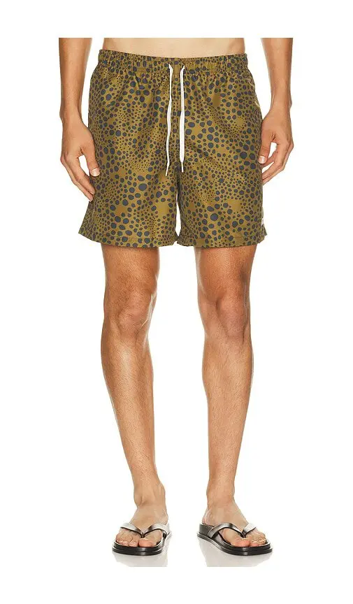 BATHER Croc Speckle Swim Trunk In . Also