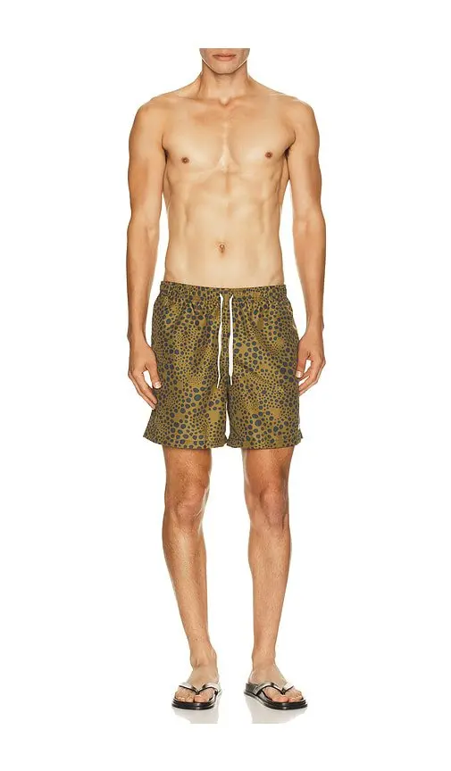 BATHER Croc Speckle Swim Trunk In . Also