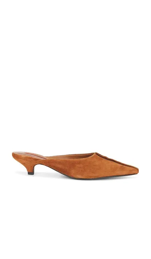 SIMONMILLER Suede Arrow Mule Pump In . Also
