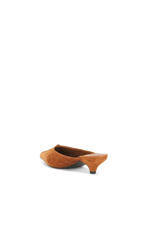 SIMONMILLER Suede Arrow Mule Pump In . Also