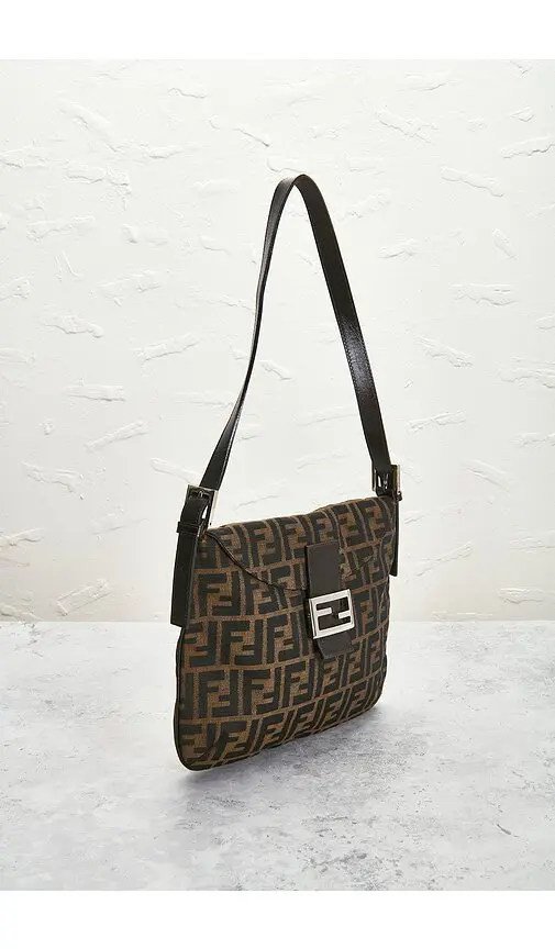 FWRD RENEW Fendi Zucca Shoulder Bag