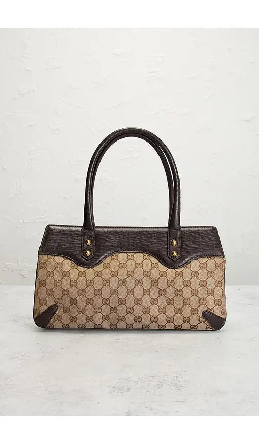FWRD RENEW Gucci Horsebit Tote Bag