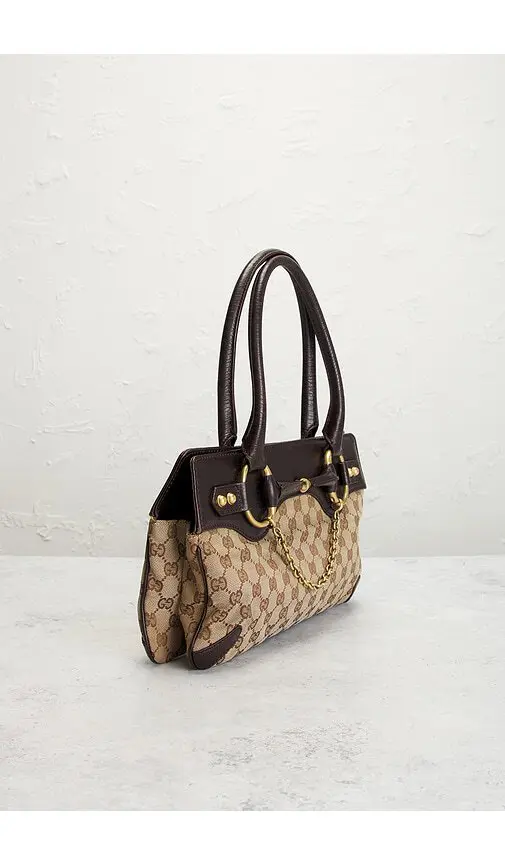 FWRD RENEW Gucci Horsebit Tote Bag