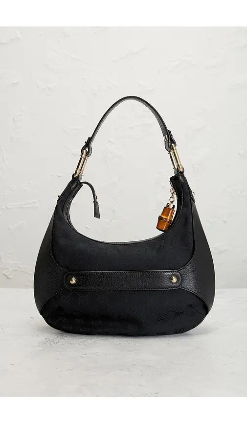 FWRD RENEW Gucci Bamboo Horsebit Hobo Bag