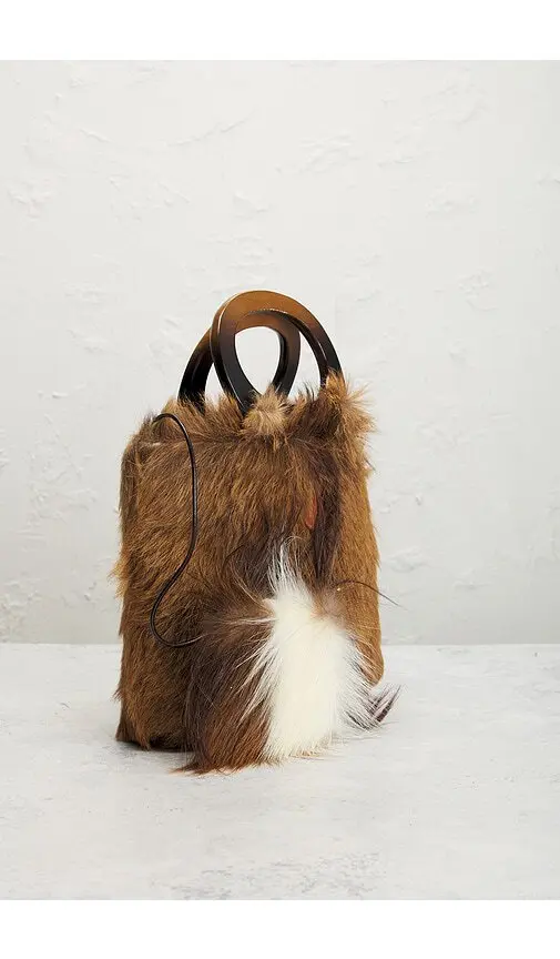 FWRD RENEW Fendi Fur Tote Bag
