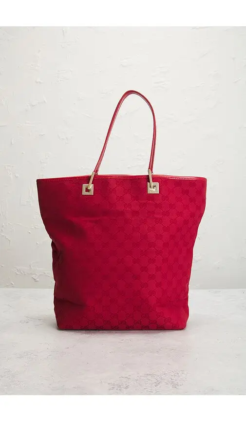 FWRD RENEW Gucci Gg Bucket Tote Bag