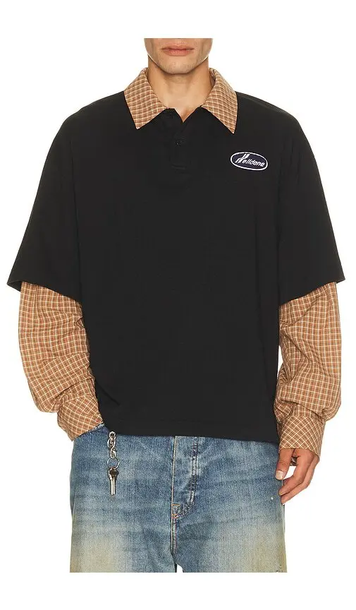 We11Done Polo Layered Shirt In . Also