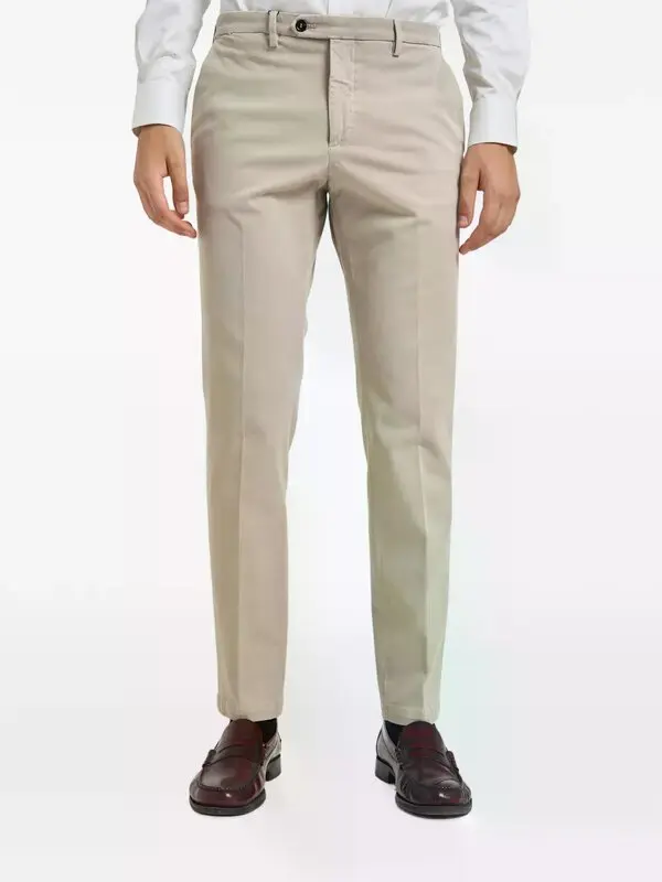 BRIGLIA 1949 Naviglio Pressed-crease Tailored Trousers