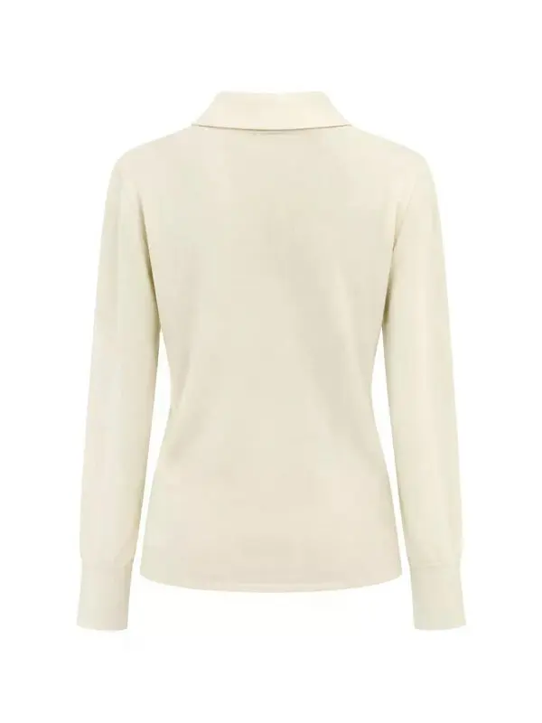 Seventy Polo-collar Long-sleeve Sweater