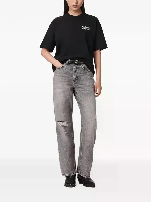 ALLSAINTS Logo-print T-shirt - Black