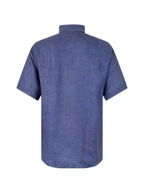 Paul & Shark Linen Short-sleeve Shirt