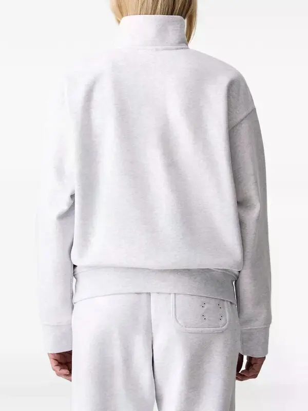 On Club Collective Quarter-zip Logo-embroidered Sweater