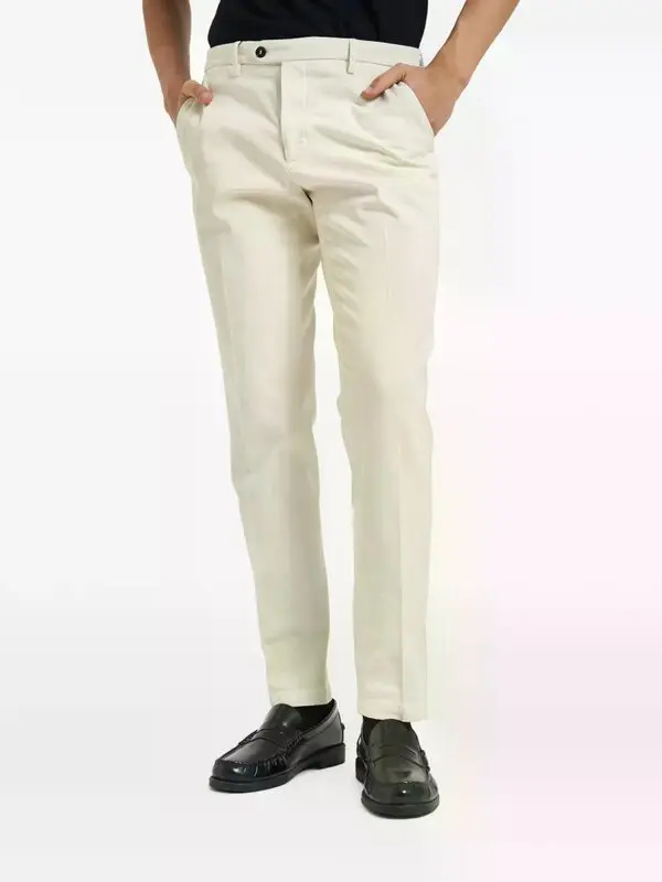 BRIGLIA 1949 Naviglio Pressed-crease Tailored Trousers