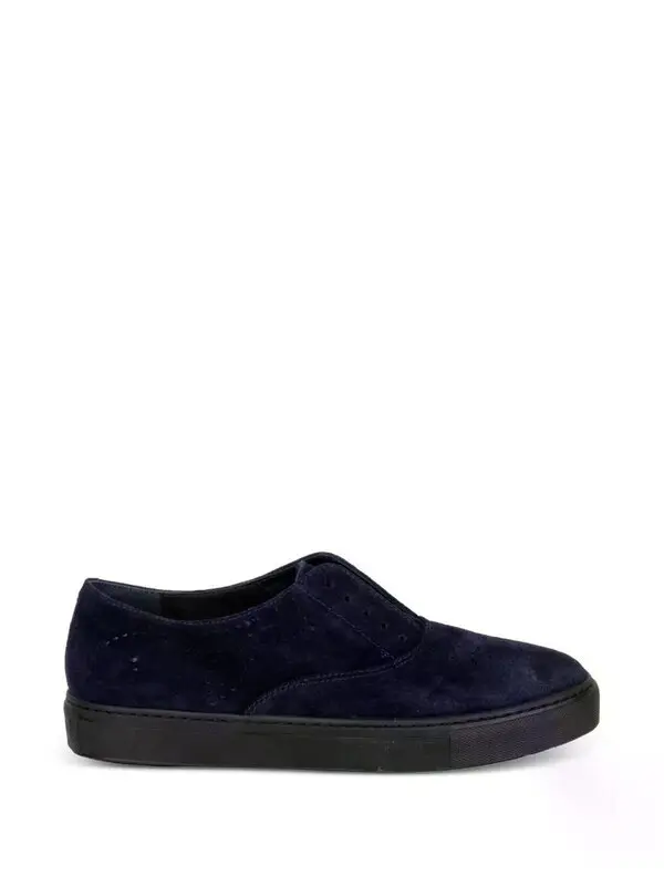 Fratelli Rossetti Suede Slip-on Sneakers
