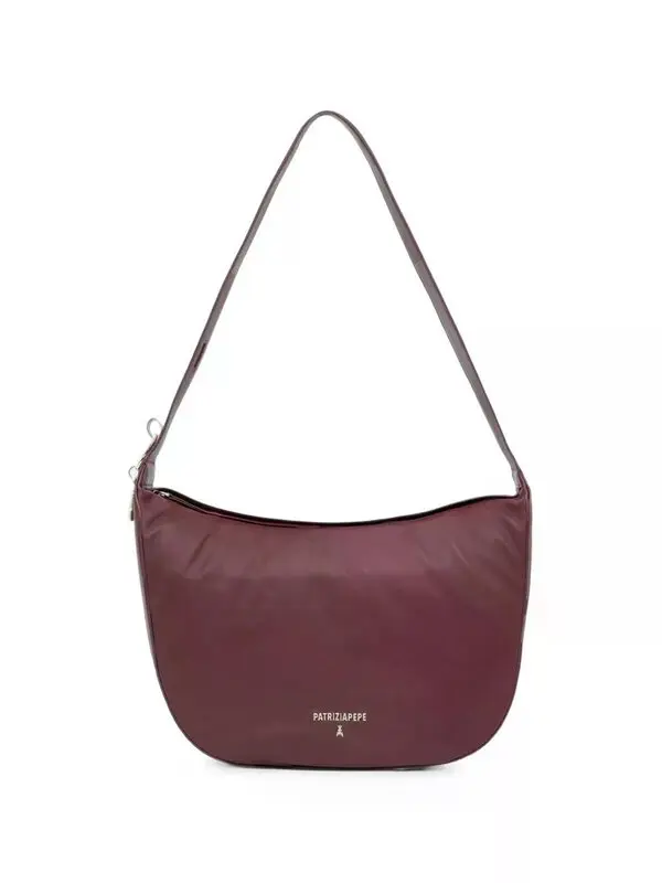 Patrizia Pepe Logo-plaque Leather Shoulder Bag