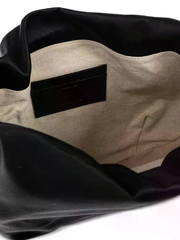 LIFFNER Satin Drawstring Shoulder Bag