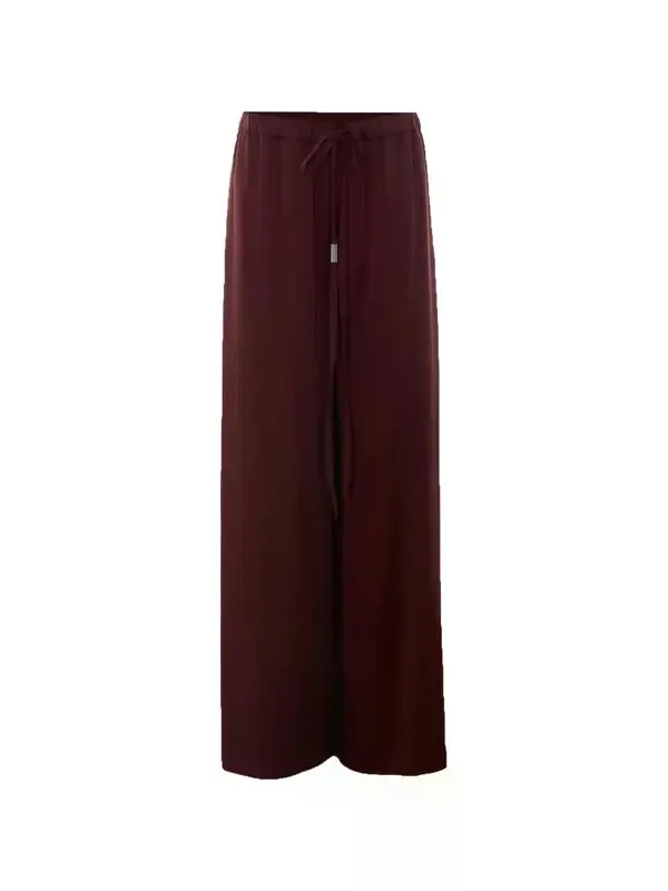 ANN DEMEULEMEESTER Nevi Lace-detail Trousers