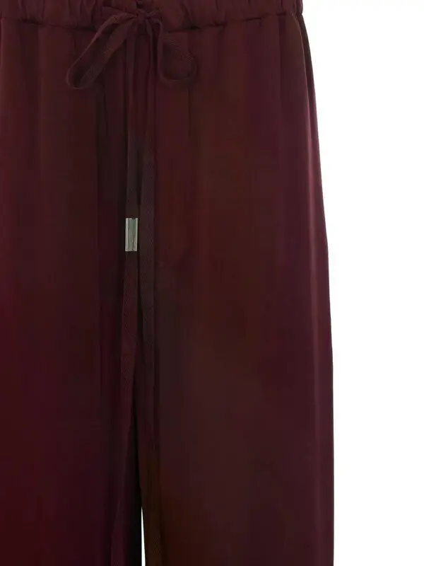 ANN DEMEULEMEESTER Nevi Lace-detail Trousers