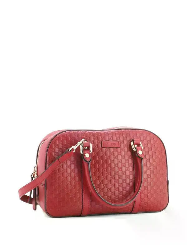 Gucci Convertible Top Handle Microguccissima Leather Small Crossbody Bag