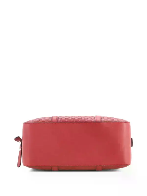 Gucci Convertible Top Handle Microguccissima Leather Small Crossbody Bag