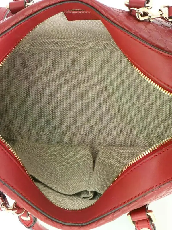 Gucci Convertible Top Handle Microguccissima Leather Small Crossbody Bag