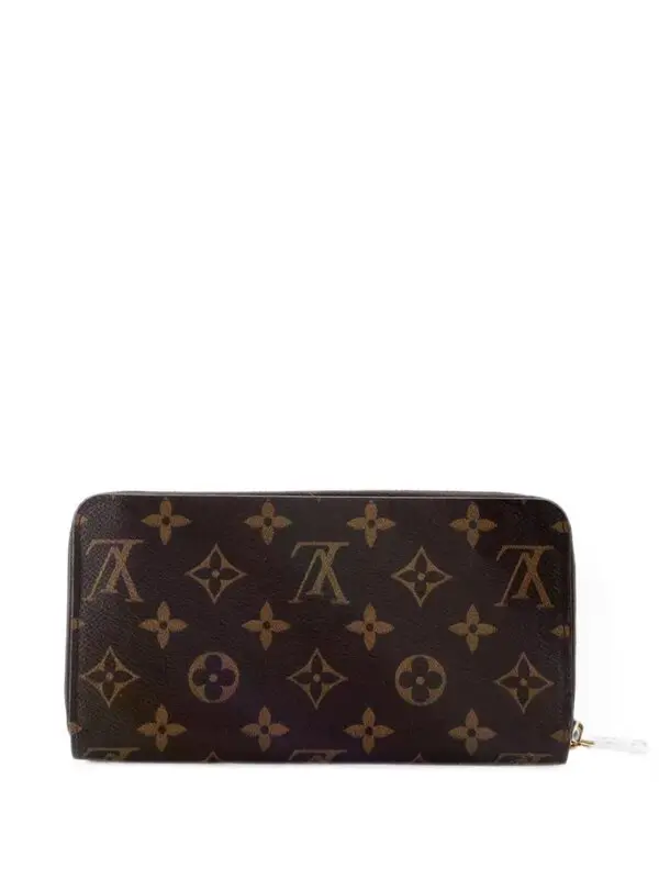 LOUIS VUITTON Zippy Wallet Monogram Canvas Small Wallets