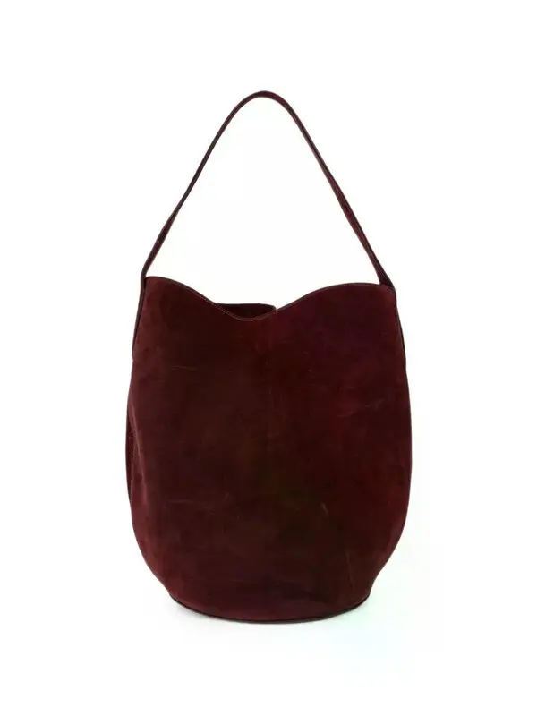 LIFFNER Large Buckle-detail Suede Tote Bag