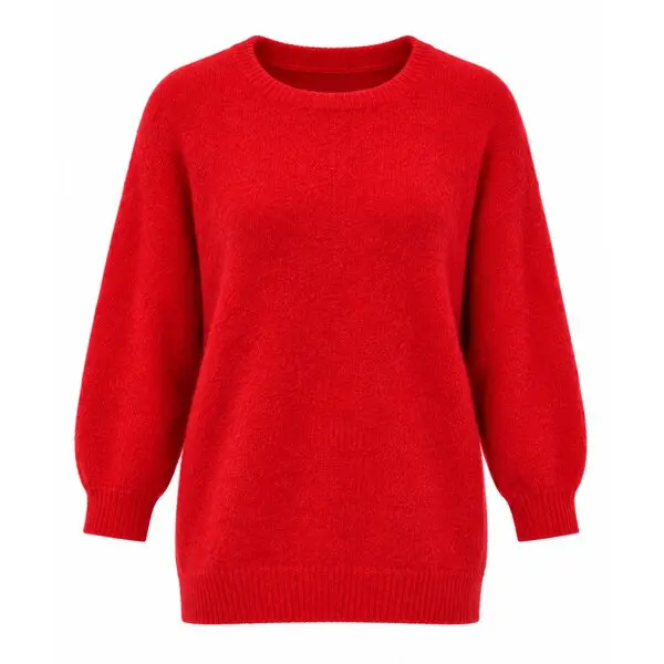LUELLA FASHION Bettina Long Alpaca Jumper - Red