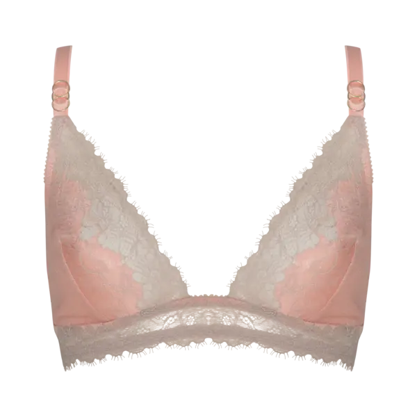 BONBON LINGERIE Miranda Triangle Bra - Pink