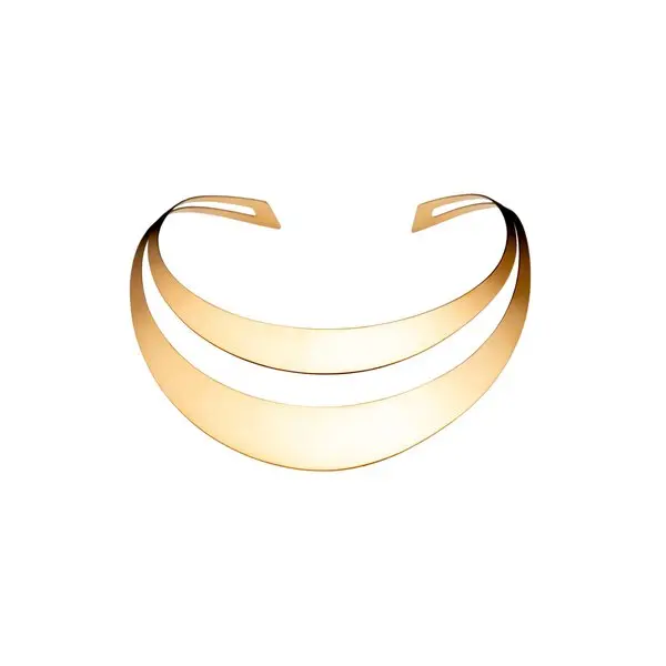 HOTA HOTA JEWELLERY Inception Necklace – Matte – -plated - Gold