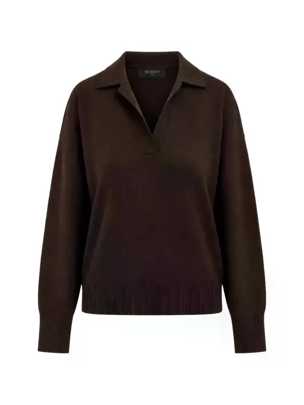 Seventy Spread-collar Sweater