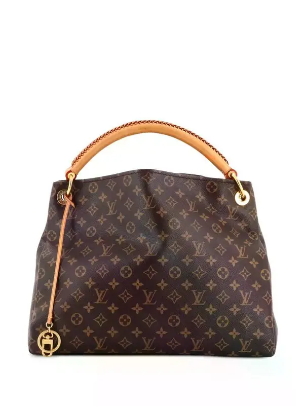 LOUIS VUITTON Artsy Handbag Monogram Canvas Mm Hobo Bag - Brown