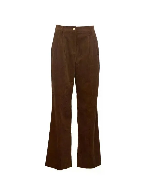Essentiel Antwerp Kamp Corduroy Trousers - Brown