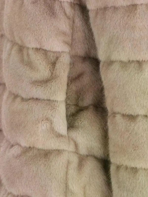 Herno Faux-fur Padded Coat - Neutrals