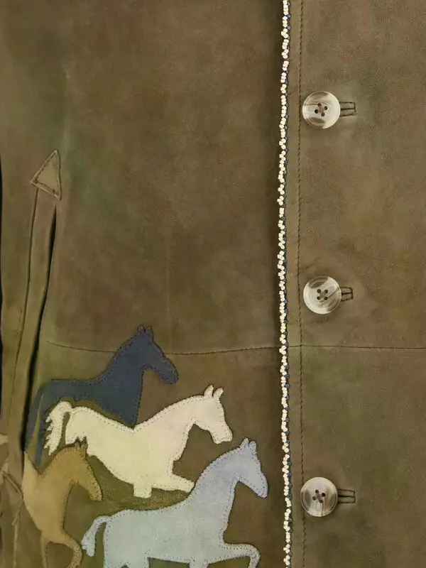 BAZISZT Valero Horse-patch Jacket