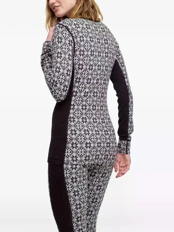 Kari Traa Rose Patterned Long-sleeved T-shirt