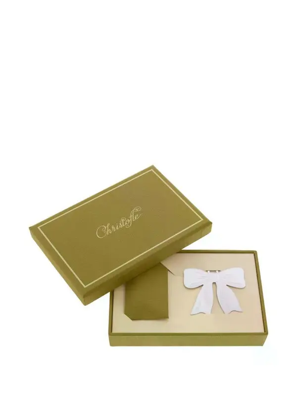 Christofle Sous Le Sapin Bow Ornament